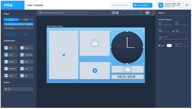 Flight Information Display System | TAV Technologies